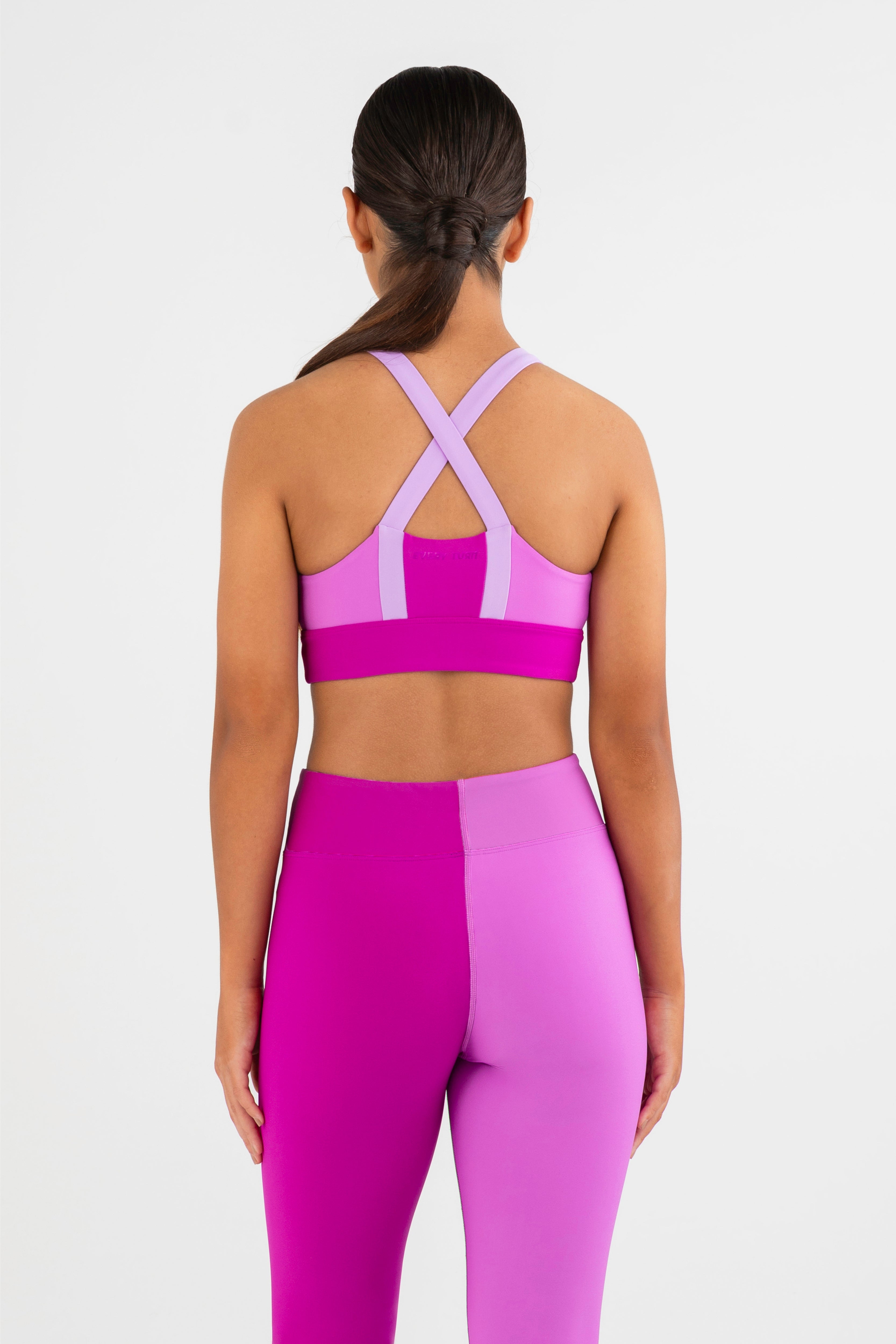 Bend & Extend Crop Top - Grape Lavender | Every Turn