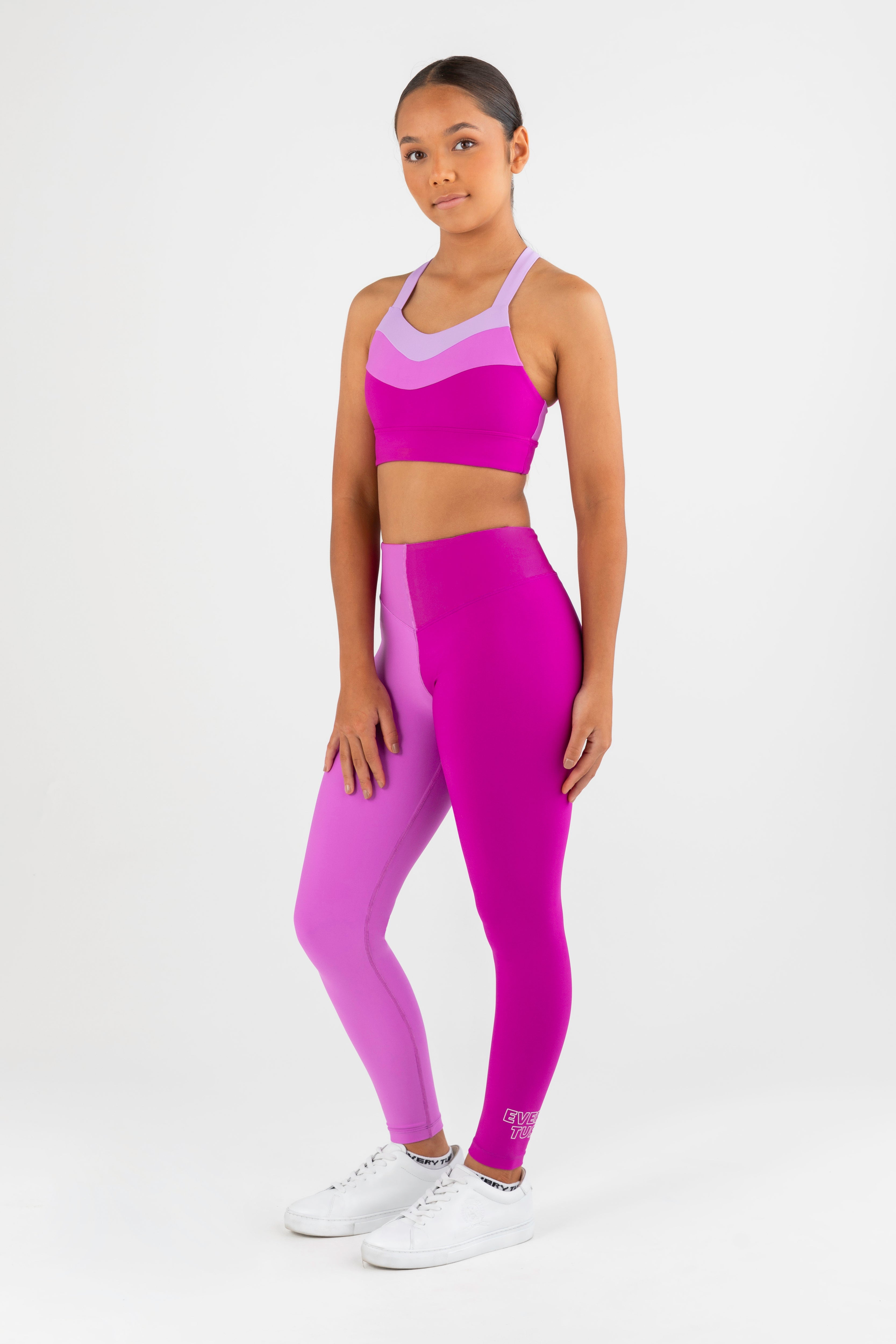 Bend & Extend Crop Top - Grape Lavender | Every Turn