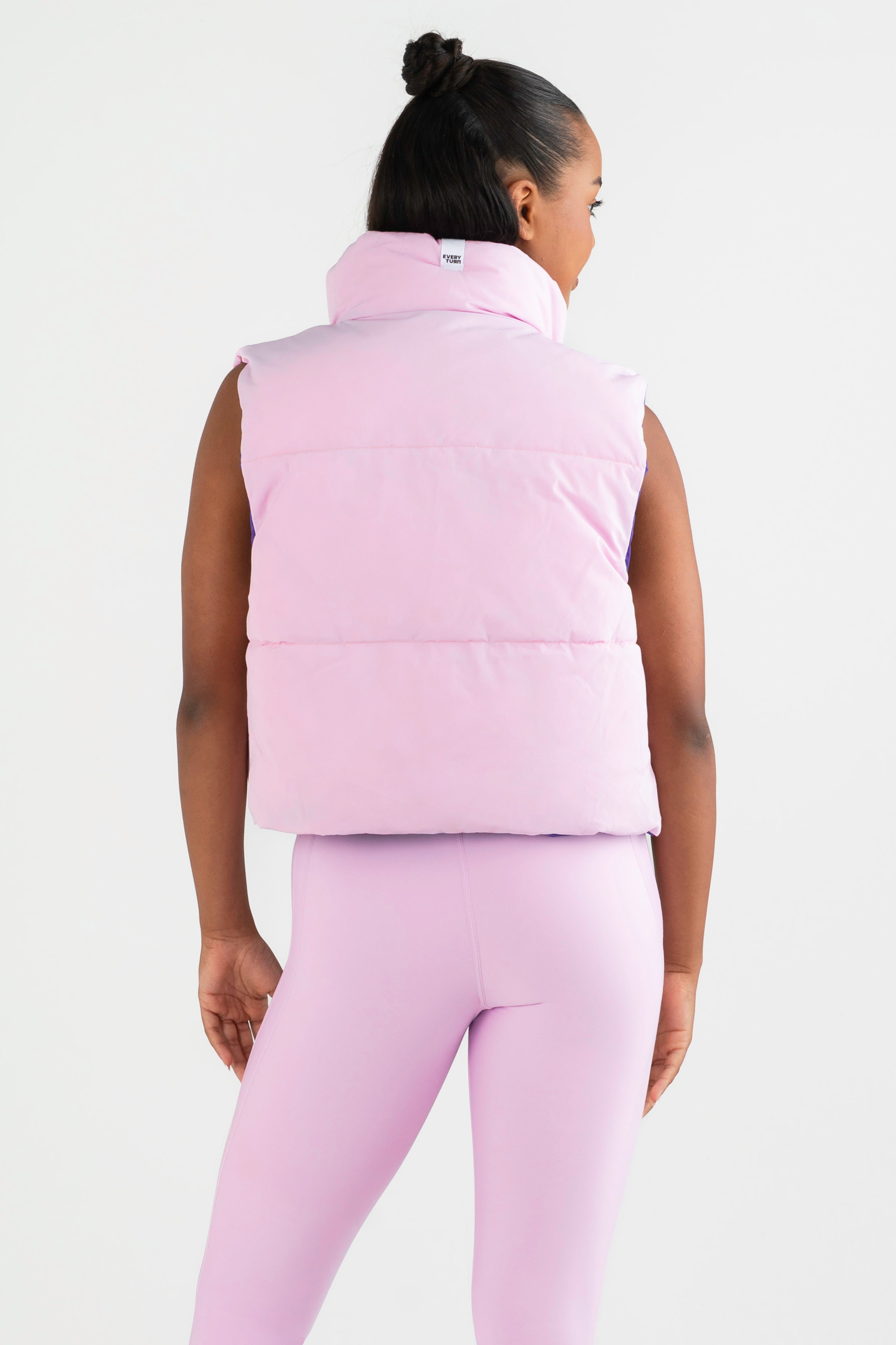 Reverse It Puffer Jacket - Fairy Floss Power Purple | Every Turn