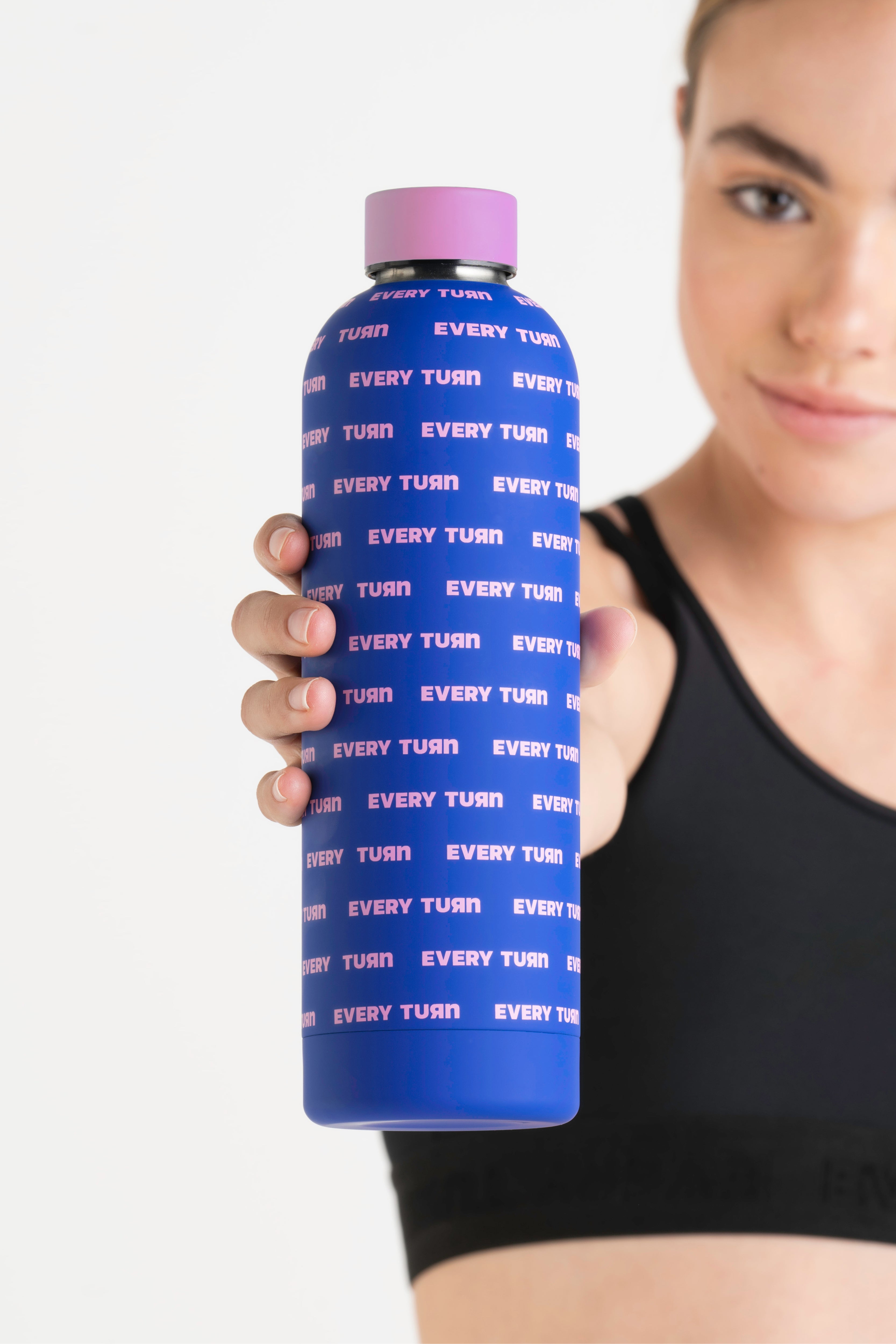 Keep Hydrated Water Bottle | Blue | Every Turn
